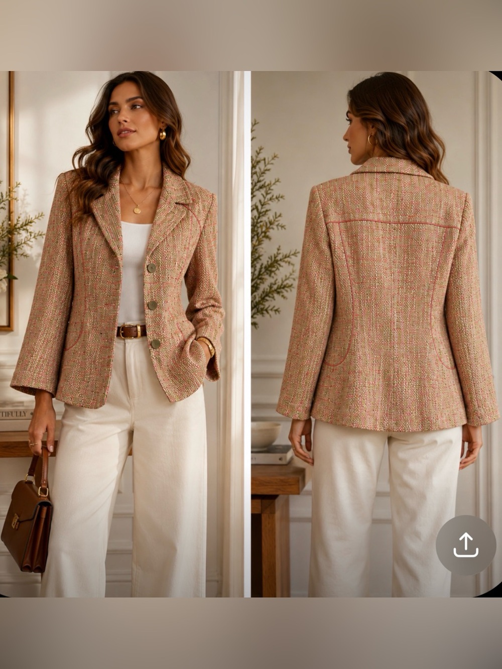 Sigrid Olsen | Jackets & Coats | Sigrid Olsen Old Money Quiet Luxury ...